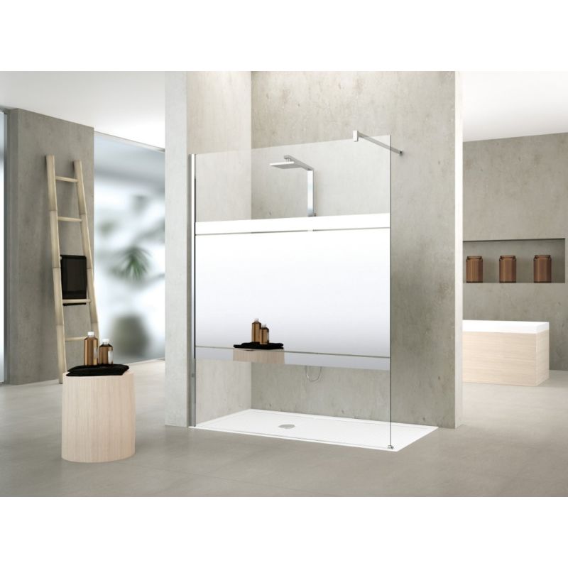 Novellini Kuadra H Mirror Shower Panel