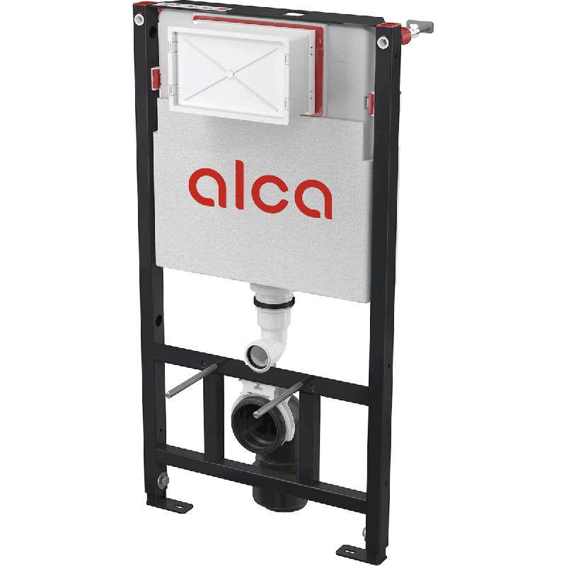 Alca 1.0m frame & cistern (12cm deep) WRAS air gap