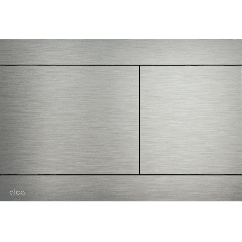 Alca Fun Flat Flush Plate - PVD Brushed Nickel