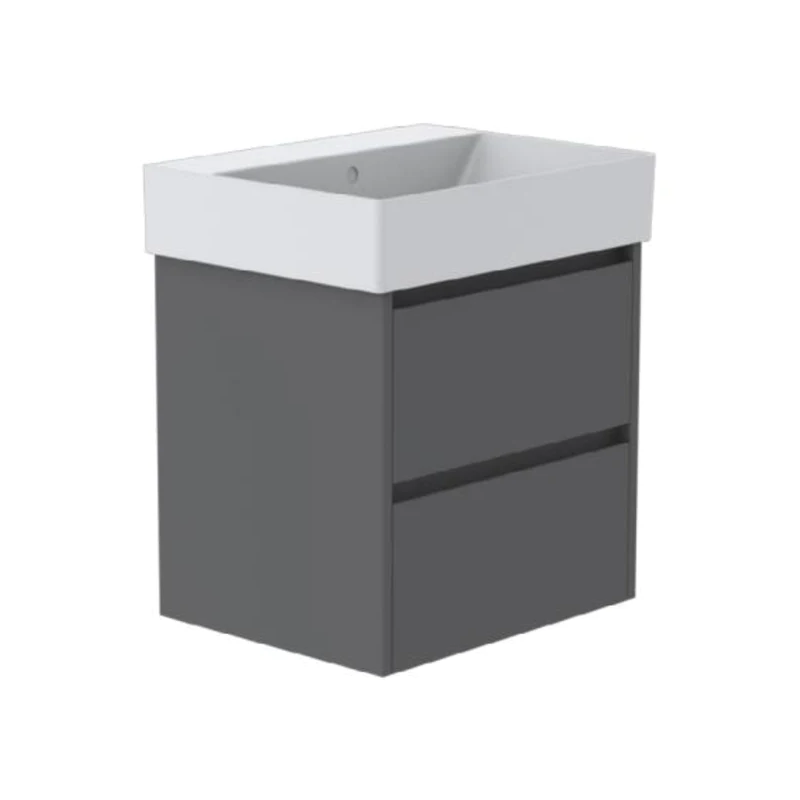 GSI Kube X 60 x 47 2 Drawer Vanity Unit