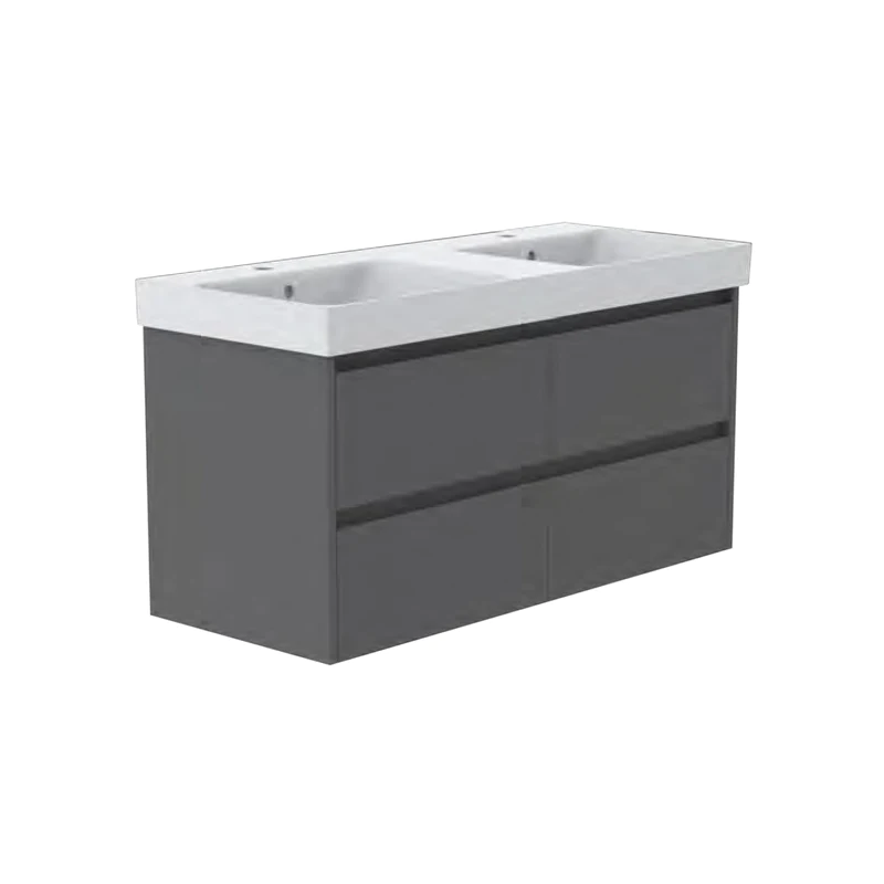 GSI Nubes 120 x 50 4 Drawer Vanity Unit