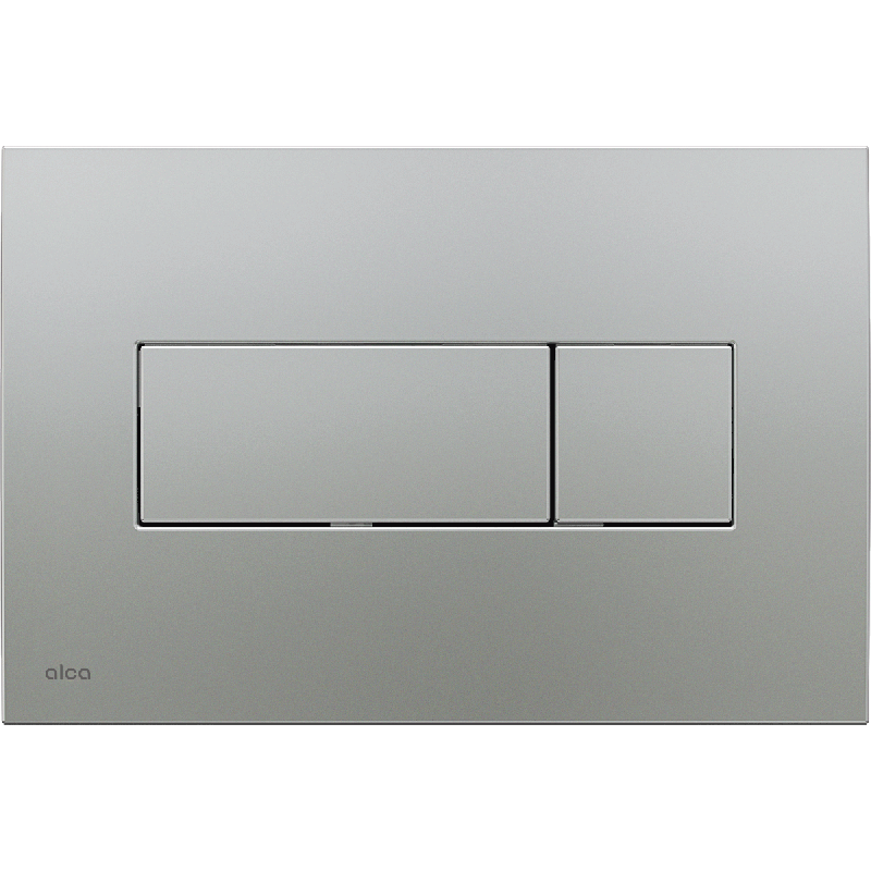 Alca Flush Plate (Slim Rectangular) - Matt Chrome