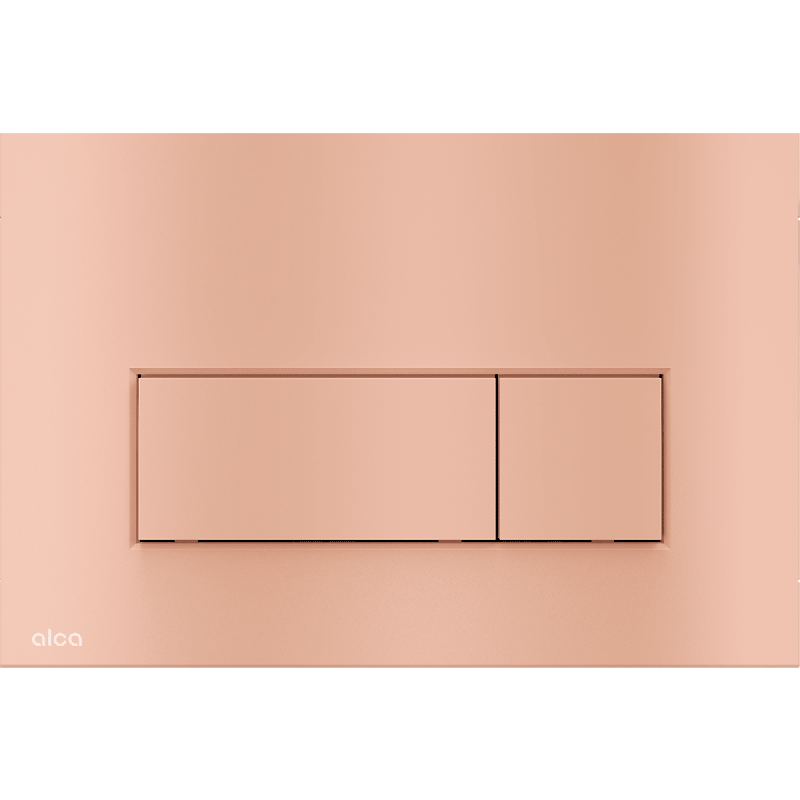 Alca thin flush plate (rectangular) - red gold