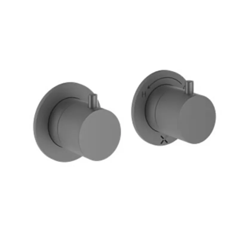 Crosswater MPRO Slate Module 3 Outlet 2 Handle Shower Valve