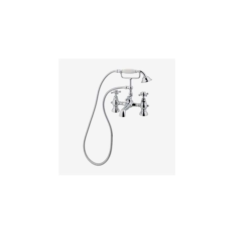 Eastbrook Portobello Bath Shower Mixer (BSM) Tap with Handset Chrome ...