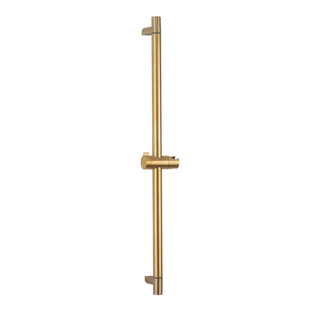 Crosswater MPRO 700mm Sliding Shower Rail - Brushed Brass