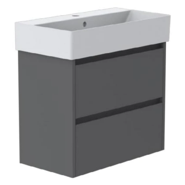 GSI Kube X 70 x 37 2 Drawer Vanity Unit