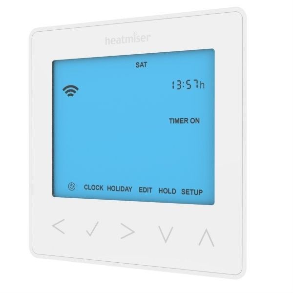 Heatmiser neoStat-hw - Hot Water Programmer Glacier White