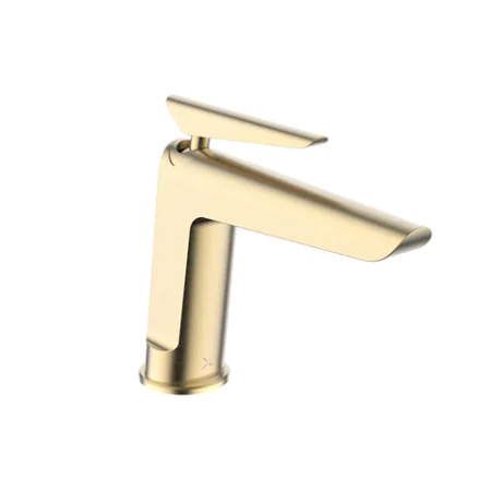 Crosswater Brushed Brass Foile Basin Monobloc
