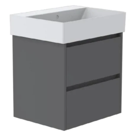 GSI Kube X 60 x 47 2 Drawer Vanity Unit