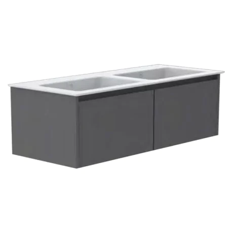 GSI Pura 142 x 46 2 Drawer Vanity Unit