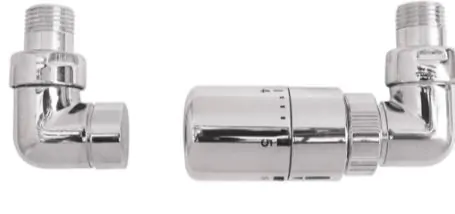 JIS Angled Streamline Thermostatic valves