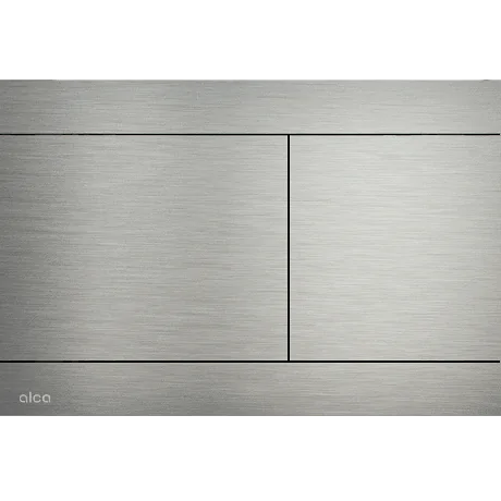 Alca Fun Flat Flush Plate - PVD Brushed Nickel