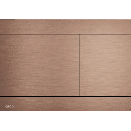 Alca Fun Flat Flush Plate - PVD Polished Rose Gold